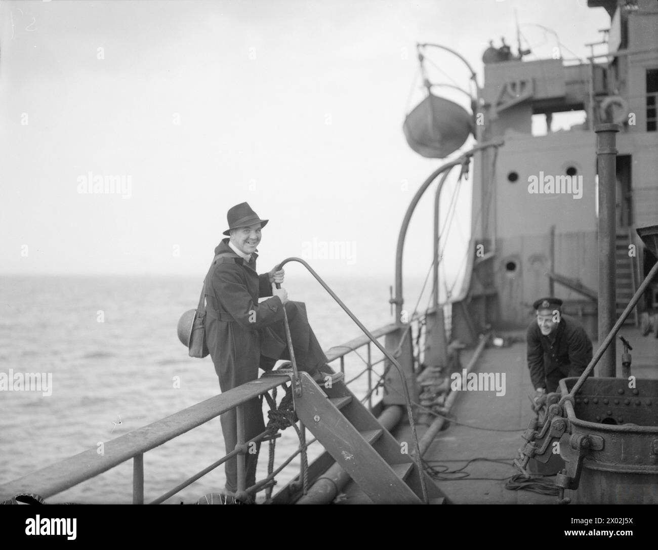 MV EMPIRE UNITY, A MERCHANTMAN IN CONVOY. AUGUST 1942. - The pilot ...