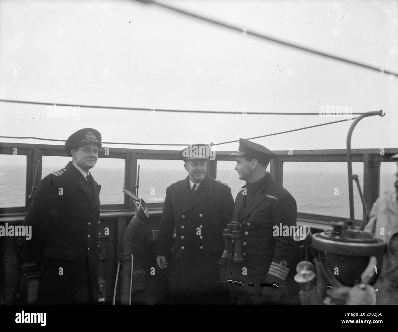 WITH THE ATTACKER. 1943, ON BOARD THE ESCORT CARRIER HMS ATTACKER. - On ...