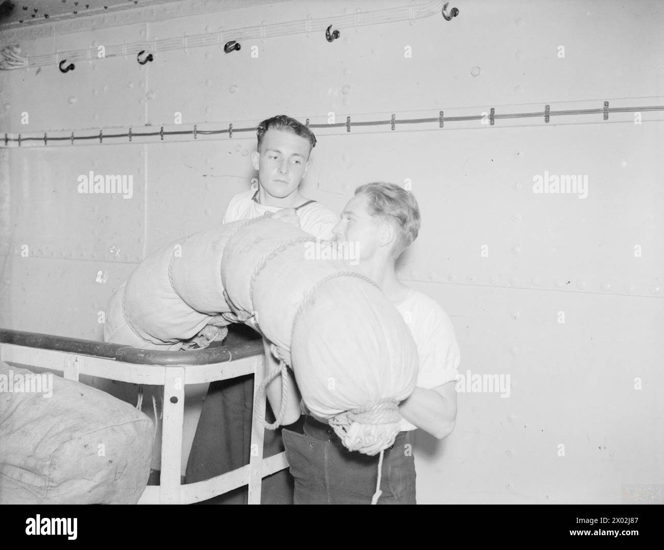 The british battleship hms rodney hi-res stock photography and images ...