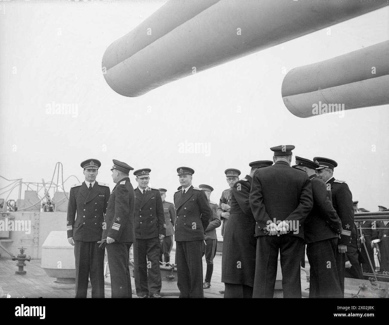 THE BRITISH NAVY'S GIFT TO RUSSIA. 29 TO 31 MAY 1944, ROSYTH. THE ...