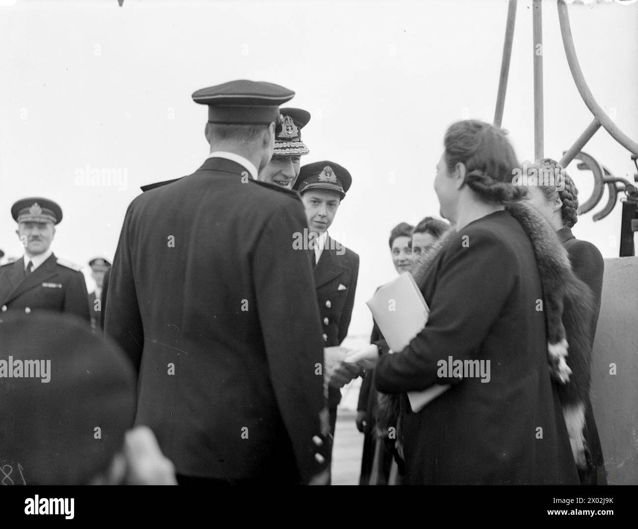 THE BRITISH NAVY'S GIFT TO RUSSIA. 29 TO 31 MAY 1944, ROSYTH. THE ...
