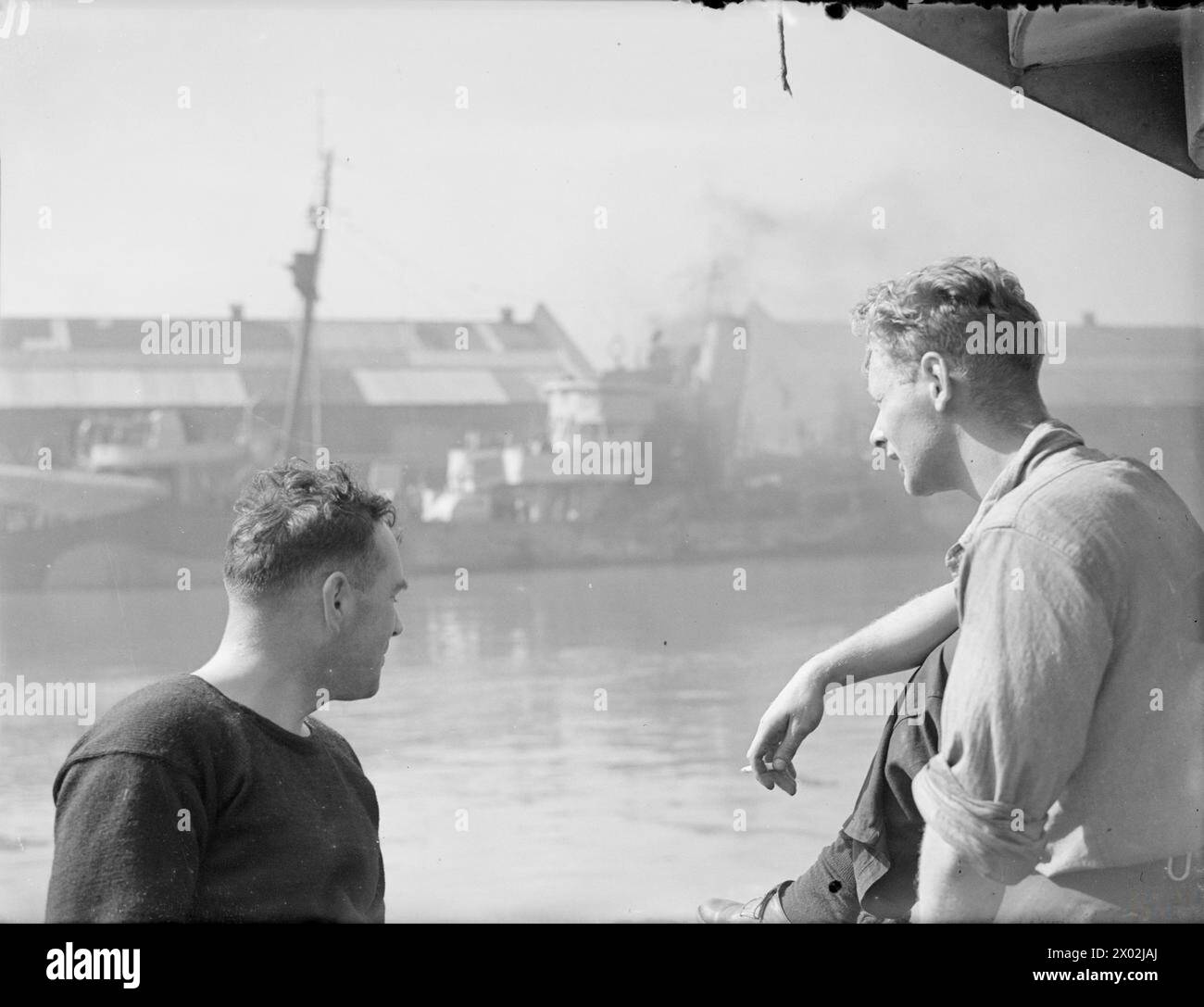 THE BRITISH TRAWLER NORTHERN GEM. 29 AND 30 JULY 1943, WALLASEY TRAWLER ...