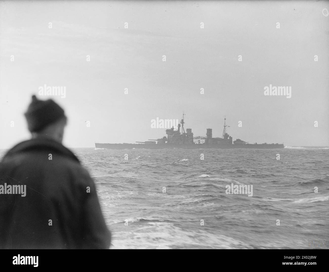 HMS DUKE OF YORK AND OTHER SHIPS. 1 AND 7 DECEMBER 1941, ON BOARD THE ...