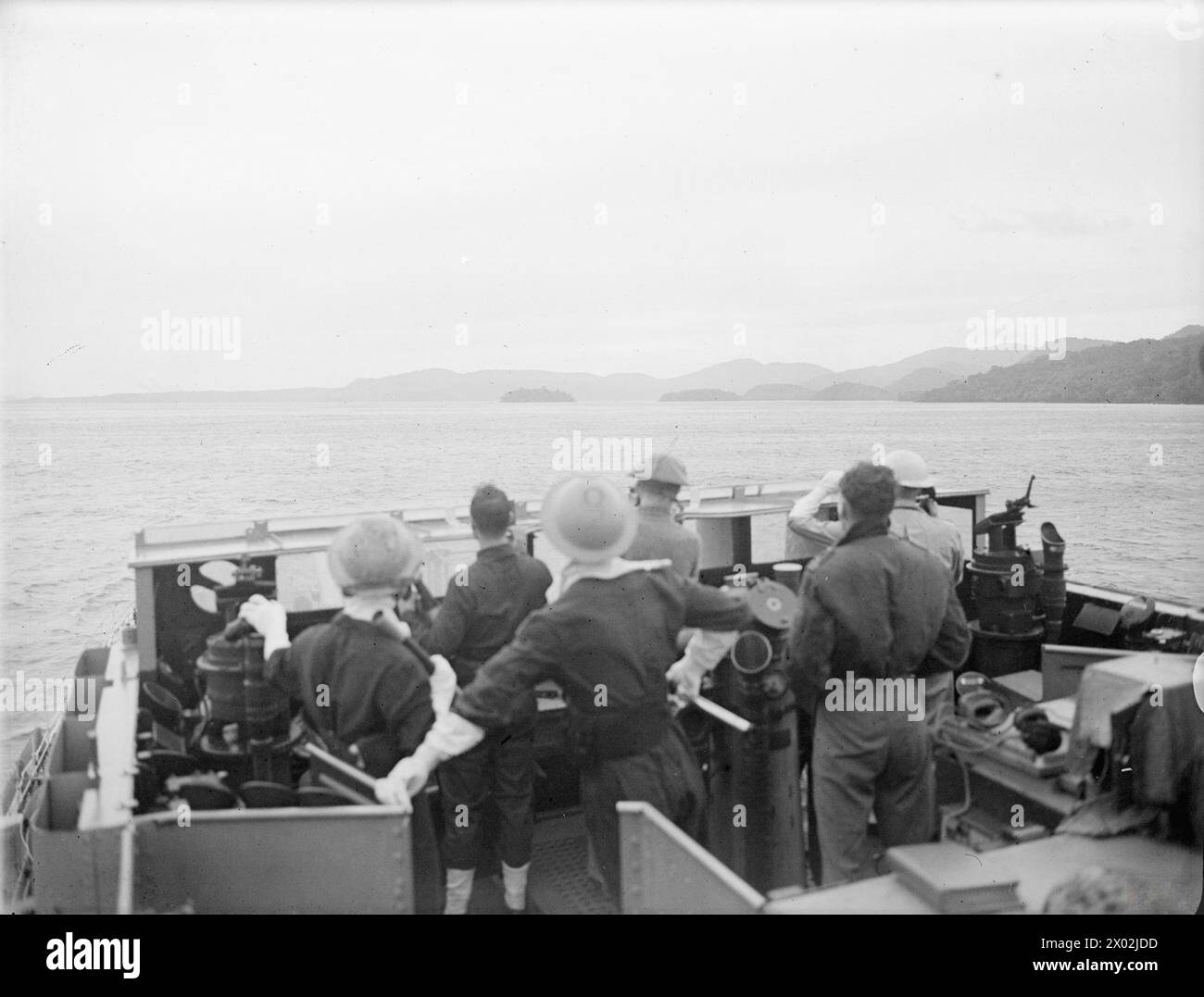 THE BOMBARDMENT OF SABANG. 25 JULY 1944 ON BOARD THE DESTROYER HMS ...