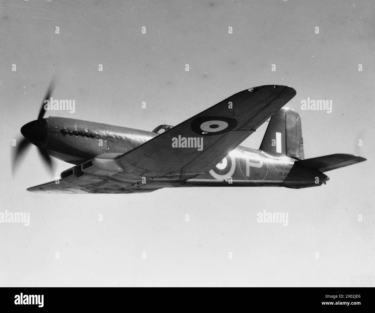 Prototype Blackburn Firebrand naval torpedo fighter powered by Napier ...