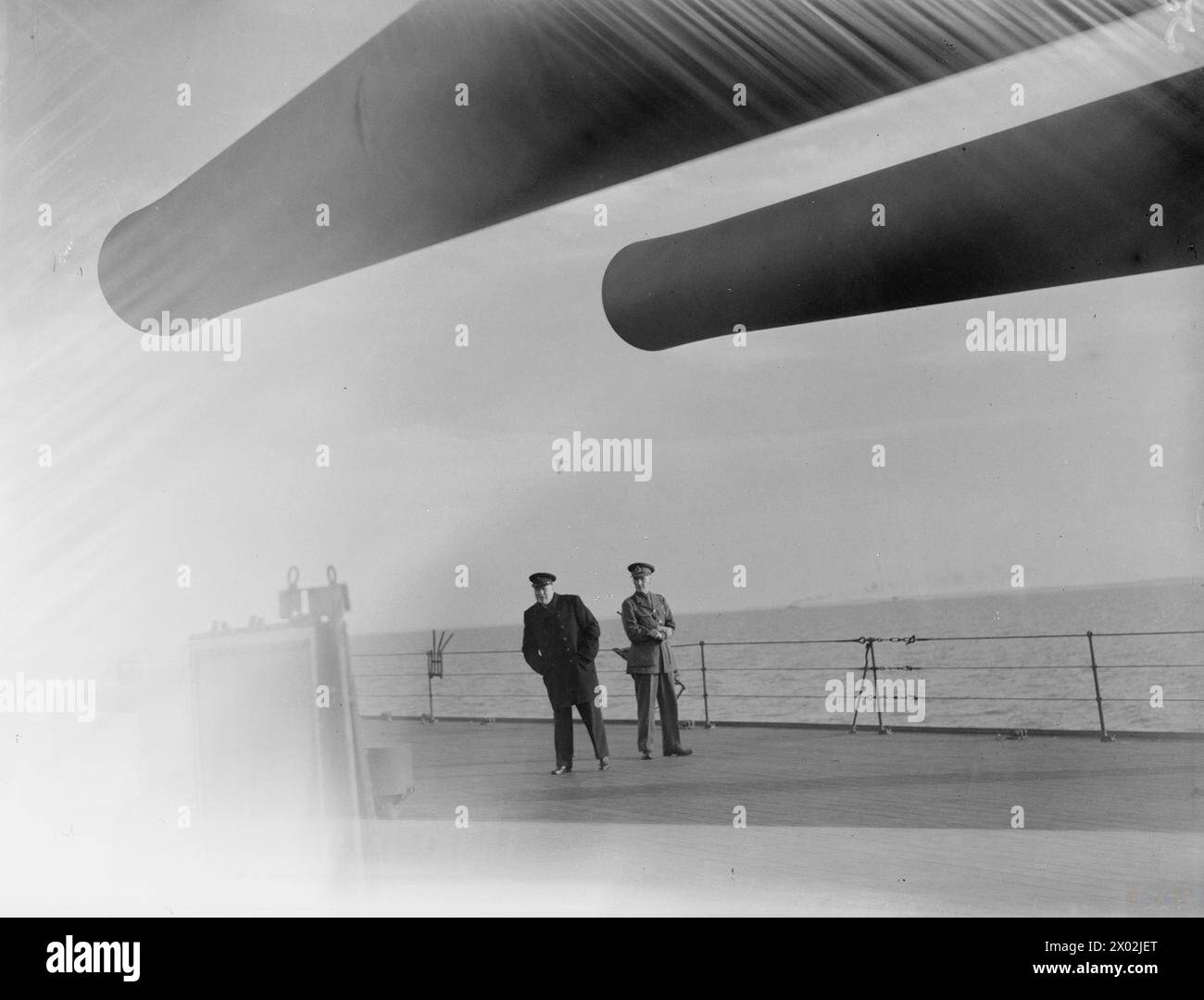 MR CHURCHILL'S VISIT TO AMERICA. 12 TO 21 DECEMBER ON BOARD HMS DUKE OF ...