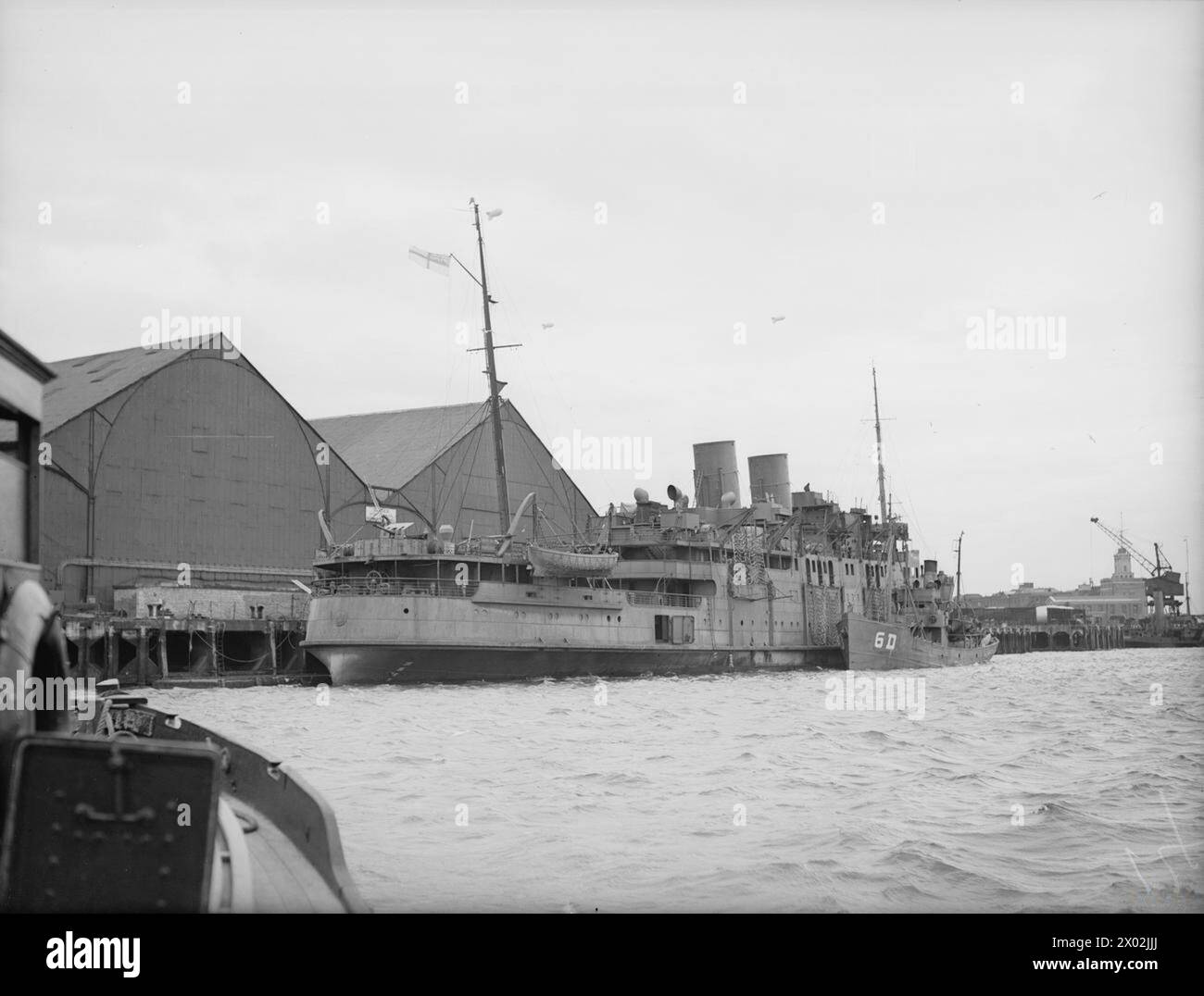 HMS INVICTA AND HMS DUKE OF WELLINGTON. 22 JULY 1942. - View from the ...
