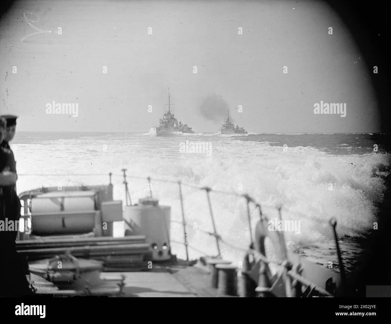 LIGHT COASTAL FORCES PRACTICE ATTACKS ON DESTROYERS. 8, 9, AND 10 JULY ...