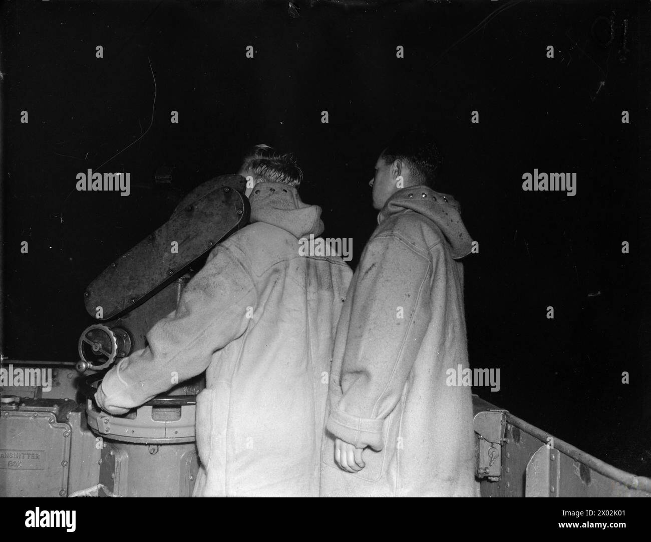 ALL NIGHT DESTROYERS EXERCISE. 26 AUGUST 1940, ON BOARD HMS JACKAL ...