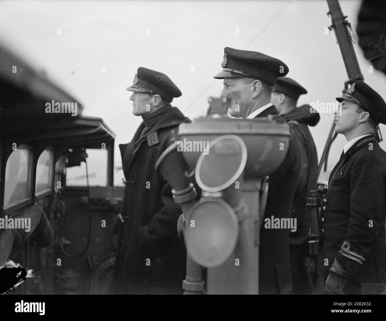 ON BOARD THE DESTROYER HMS COSSACK DURING TORPEDO AND ANTI-SUBMARINE ...