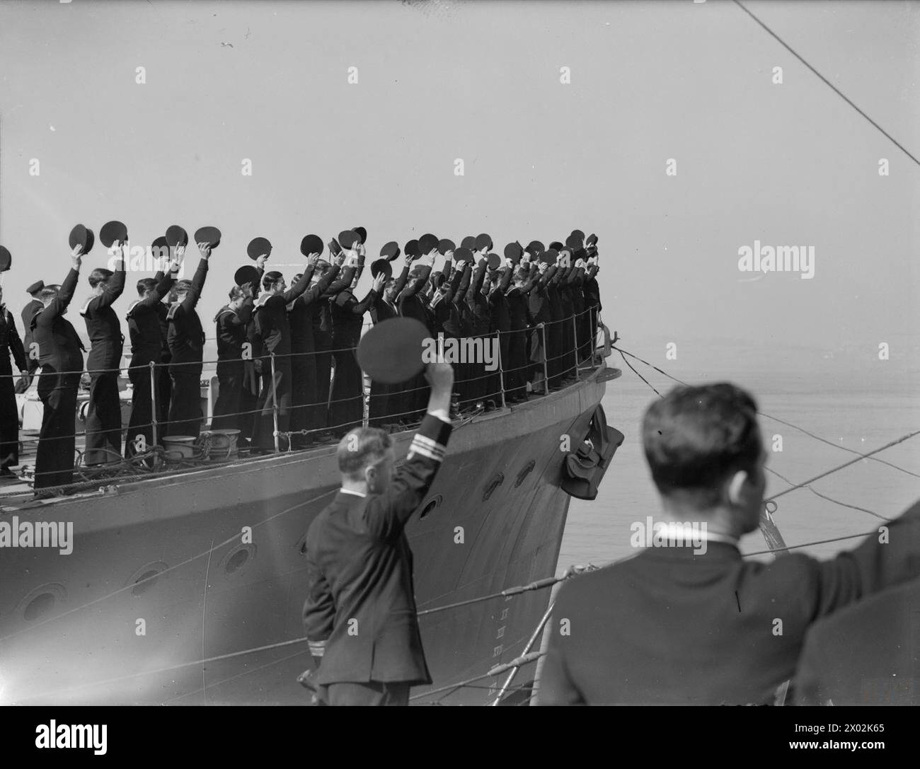 On 20 March 1941 at Plymouth, the crew of HMS Kelly cheered King George ...