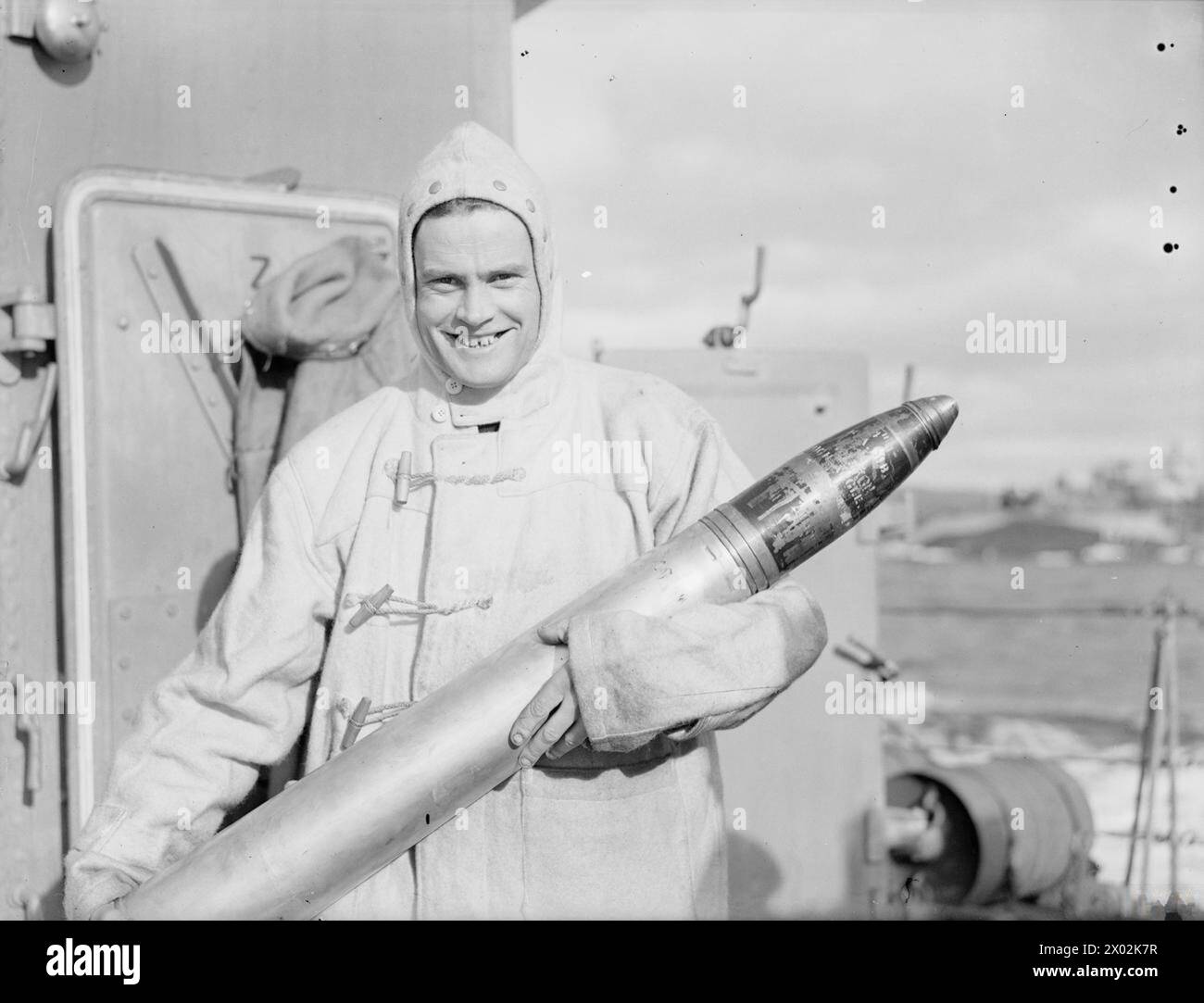 On 25 April 1942, life aboard the destroyer HMS Pathfinder included ...