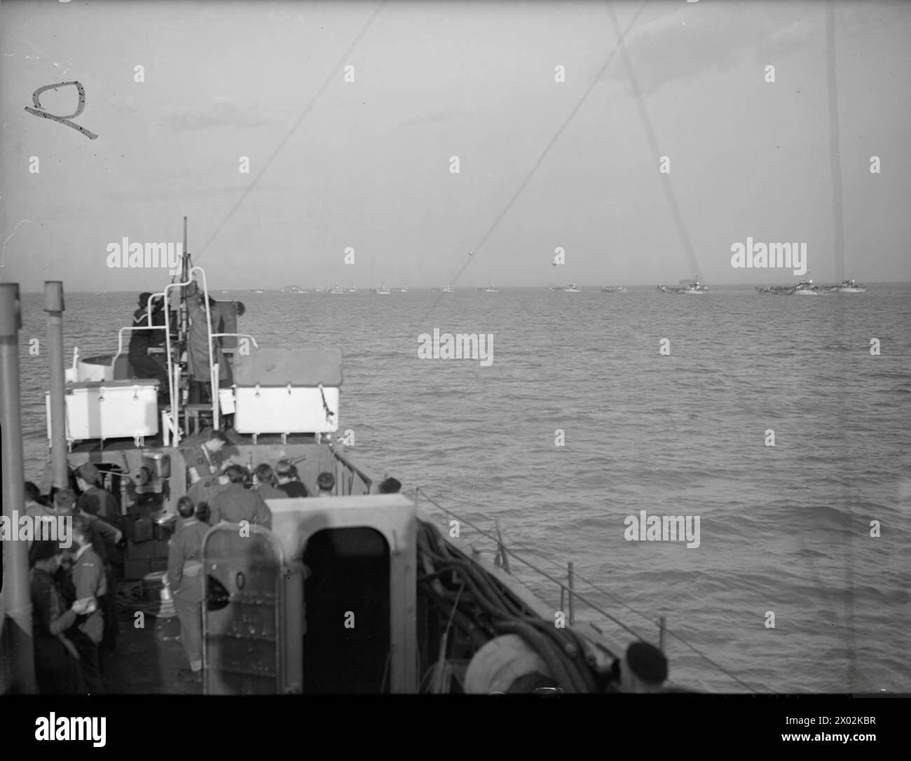 On 3-4 May 1944, pre-invasion fleet exercises are conducted in the ...
