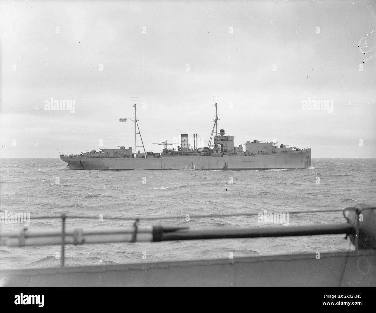 ON BOARD THE SLOOP HMS FOWEY ON CONVOY. SEPTEMBER 1941. - An Armed ...