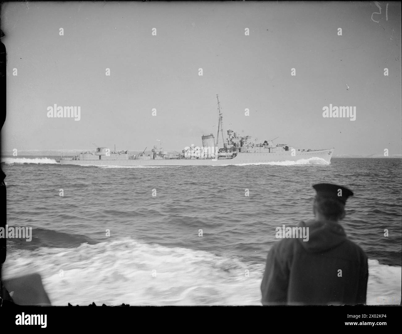HMS Kelly returns to service as Fifth Destroyer Flotilla Leader, moving ...