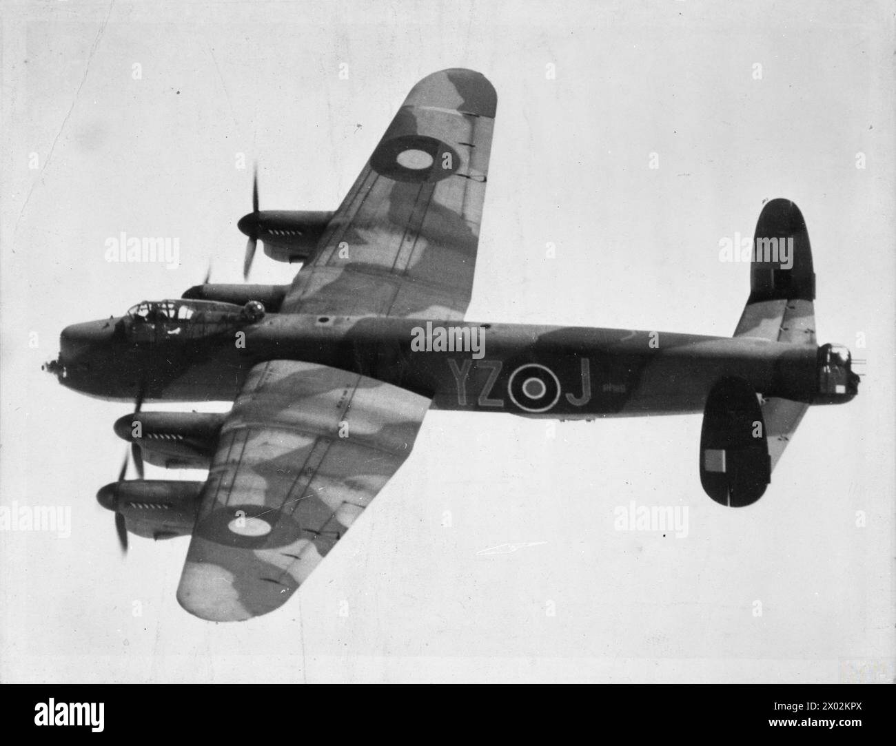 Avro Lancaster B Mark 1 (Special) PD119 'YZ-J' of No. 617 Squadron RAF ...
