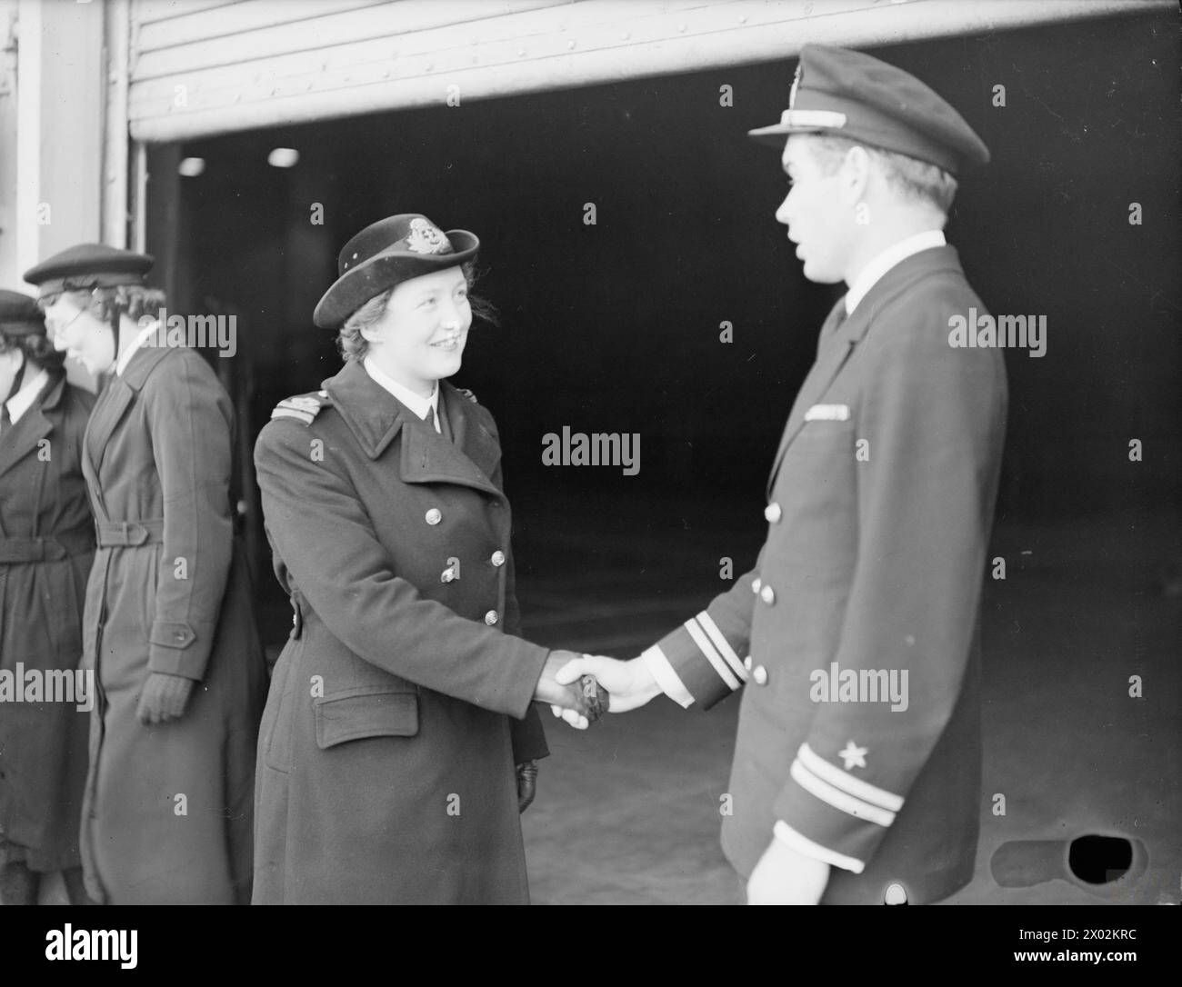 On 1 November 1943, a group of WRENS visited the US Navy aircraft ...