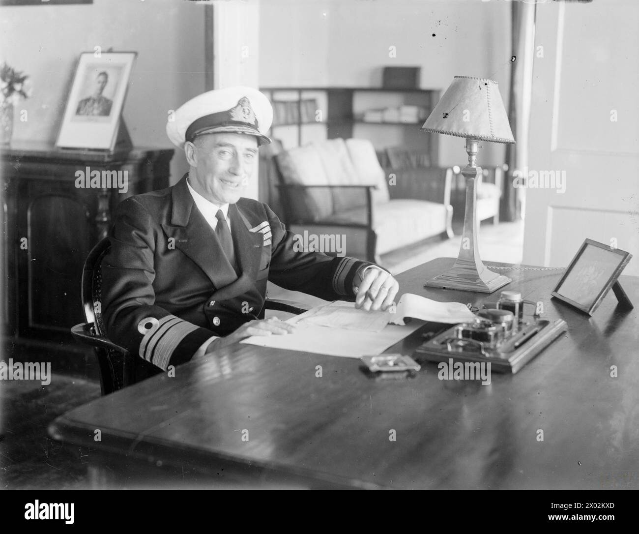 On 15 January 1944 in Freetown, Vice Admiral H B Rawlings, CB, OBE ...