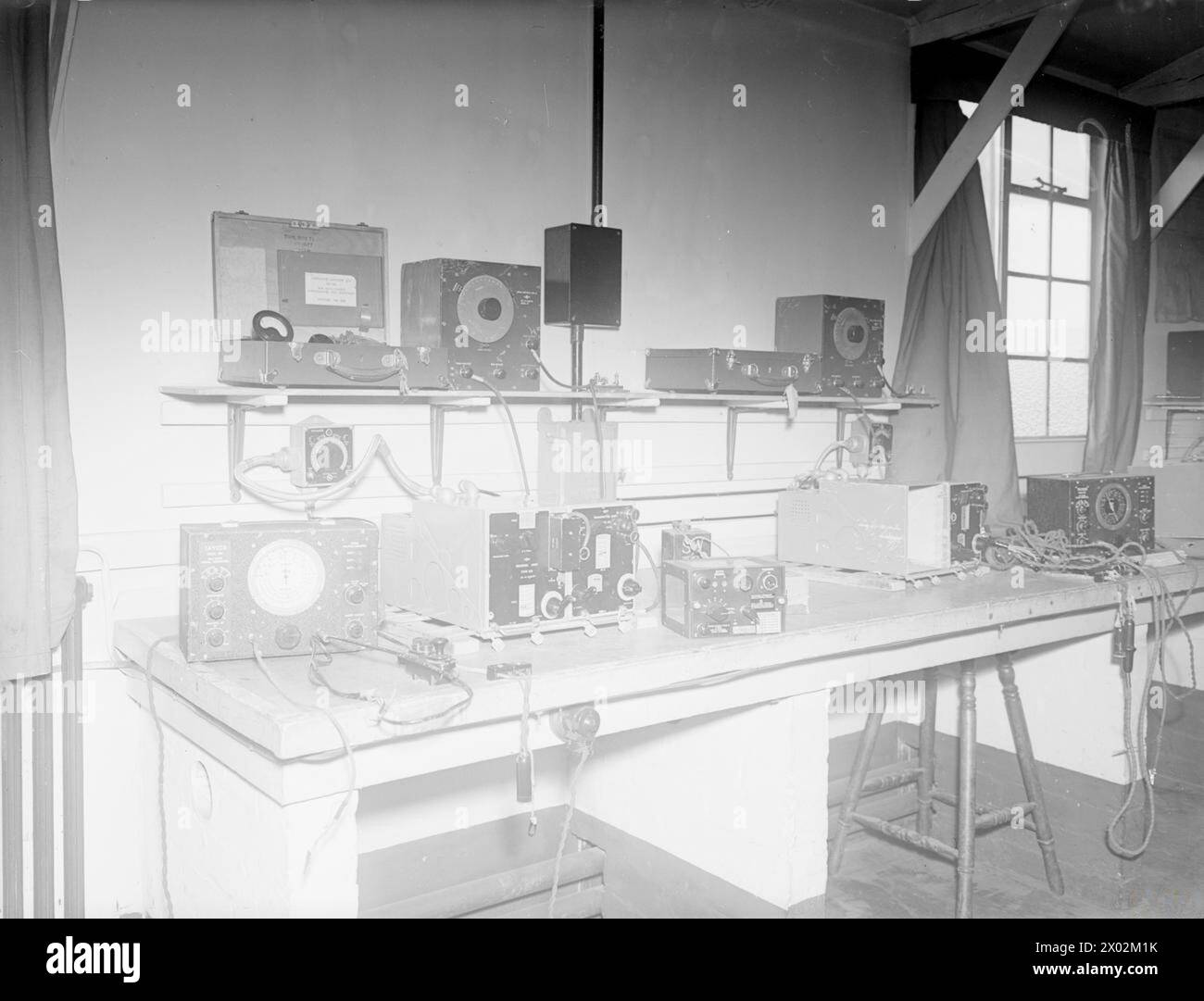 AT HMS ARIEL, ROYAL NAVAL AIR RADIO MECHANICS TRAINING ESTABLISHMENT ...