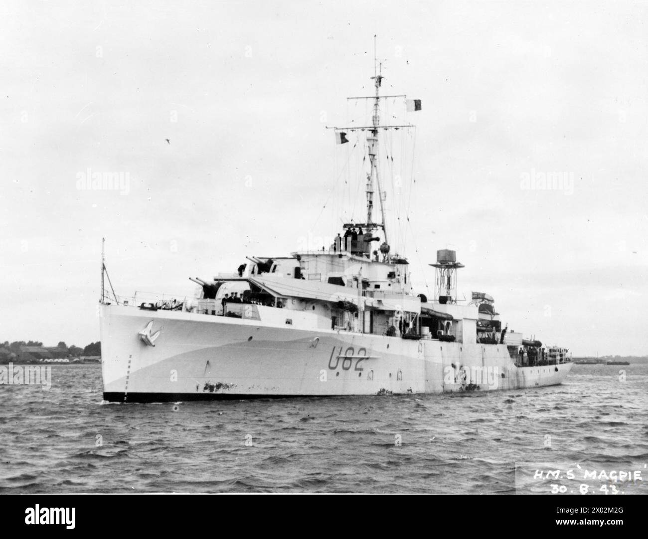 HMS MAGPIE, BRITISH MODIFIED BLACK SWAN CLASS SLOOP. 1945? Royal Navy ... HMS MAGPIE, BRITISH MODIFIED BLACK SWAN CLASS SLOOP. 1945? Royal Navy ...