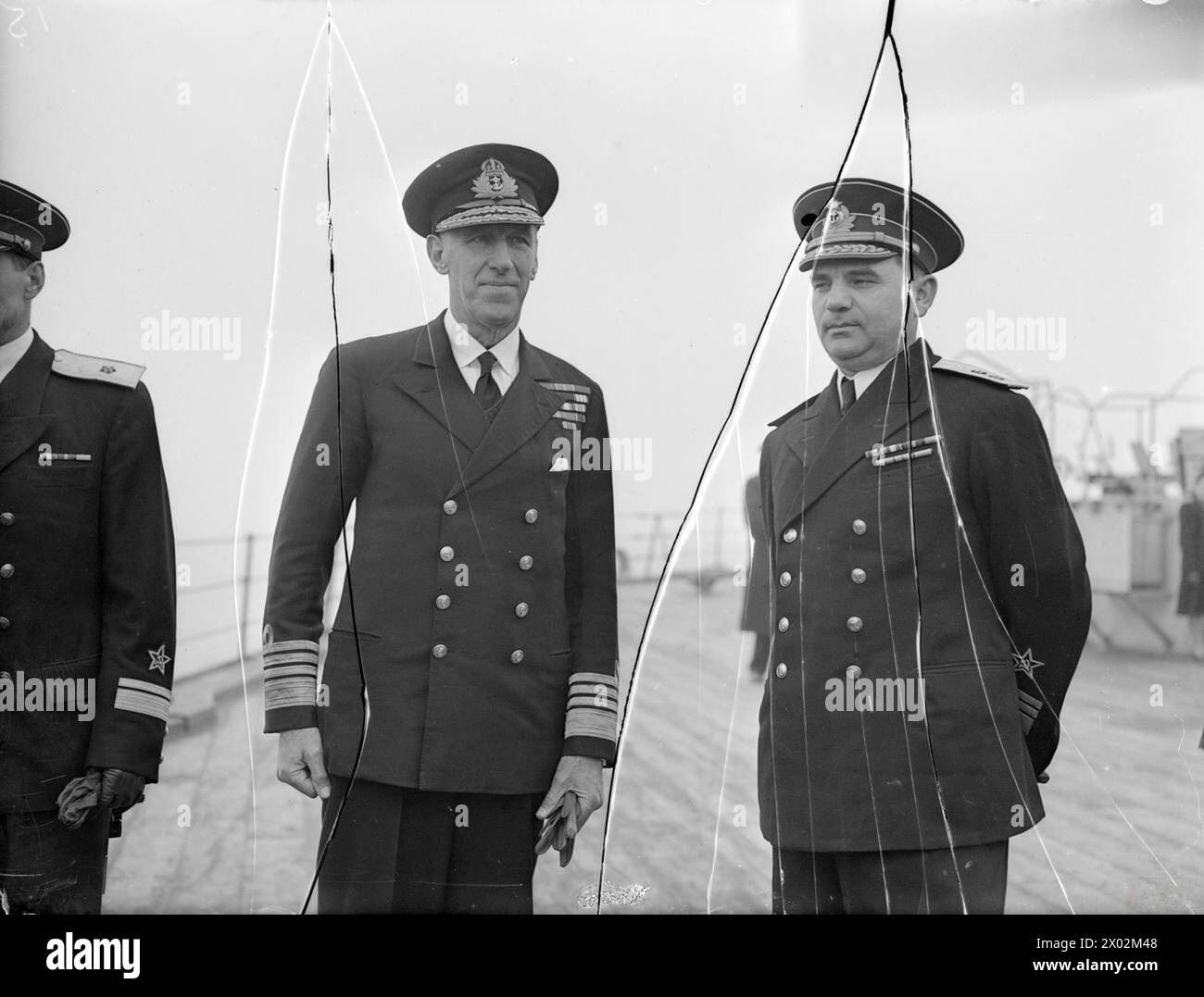 THE BRITISH NAVY'S GIFT TO RUSSIA. 29 TO 31 MAY 1944, ROSYTH. THE ...