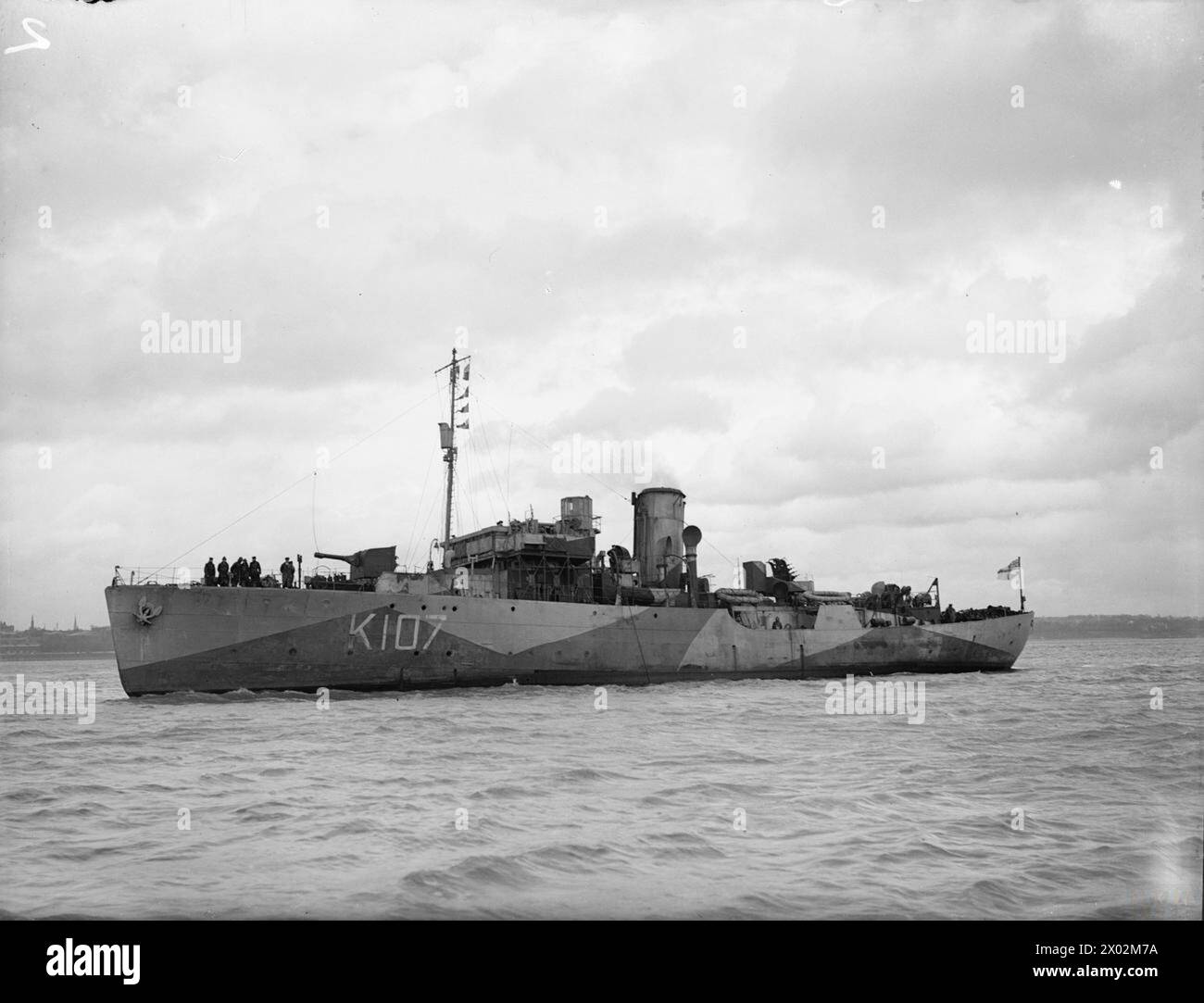 On 14 April 1942, HMS Nasturtium, a Flower-class corvette, was ...