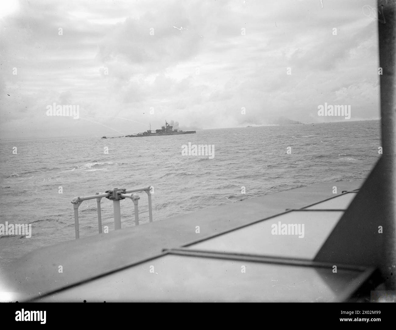 Hms warspite 1944 hi-res stock photography and images - Alamy