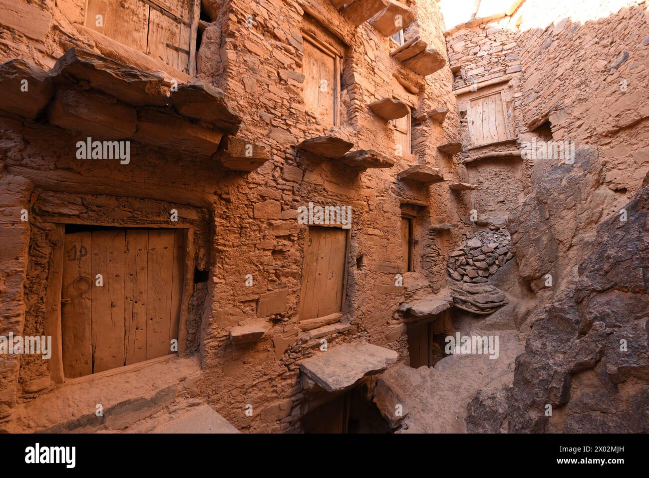 Agadir Tasguent, fortified collective granary located above the ...