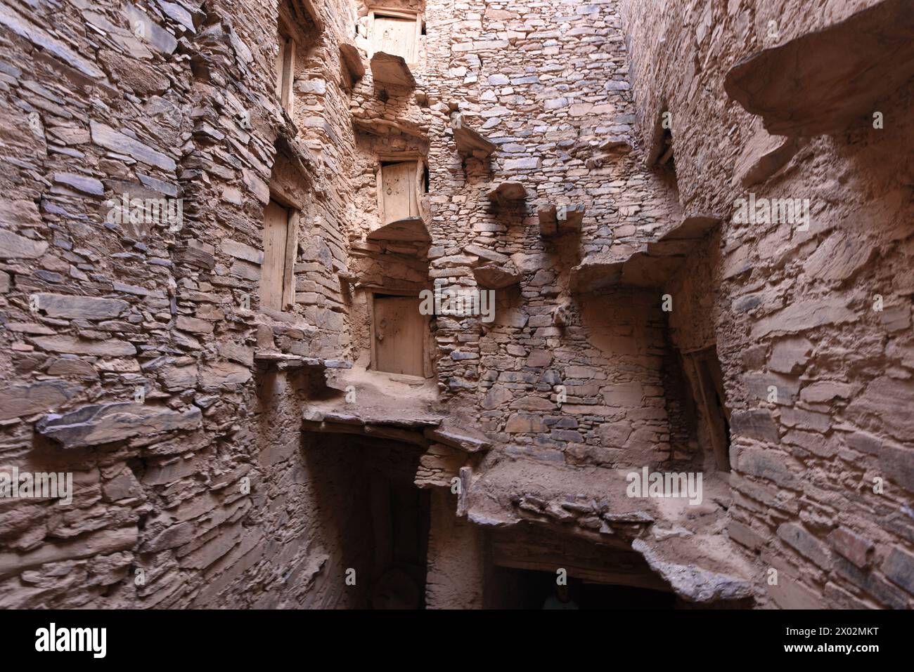 Agadir Tasguent, fortified collective granary located above the ...