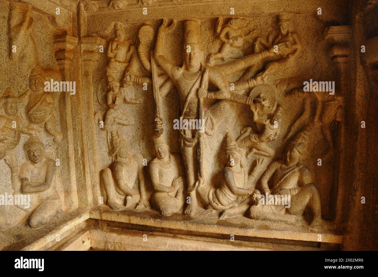 Vahara Cave Temple, Mahabalipuram, UNESCO World Heritage Site, Tamil ...