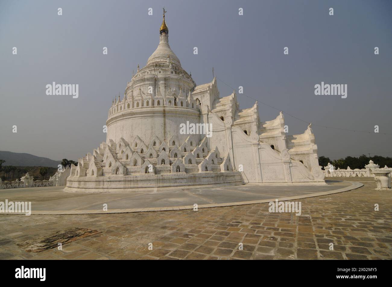 Hsinbyume Pagoda (Myatheindan Pagoda), Mingun, near Mandalay, Sagaing ...
