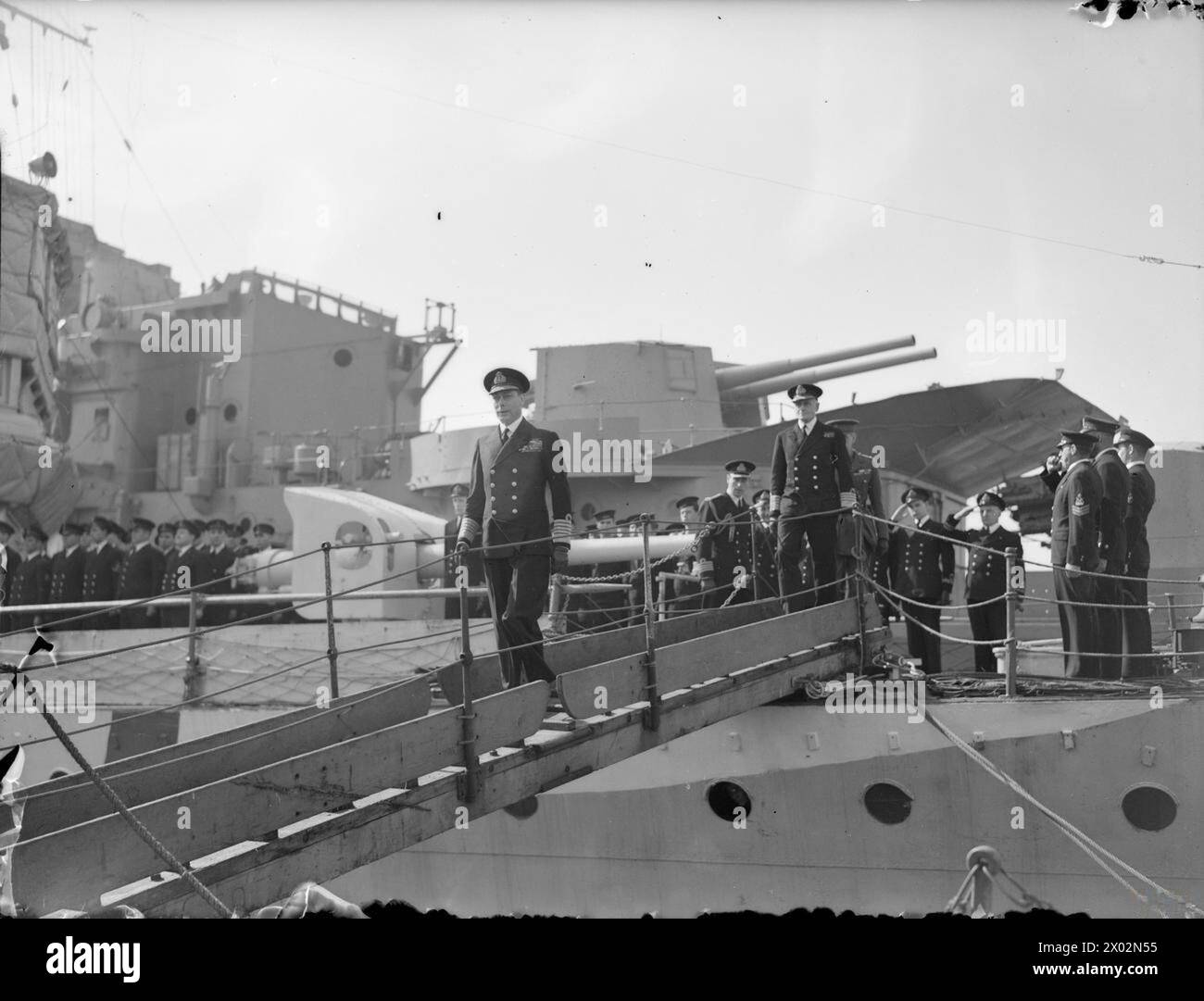 VISIT OF THEIR MAJESTIES THE KING AND QUEEN TO WESTERN APPROACHES ...