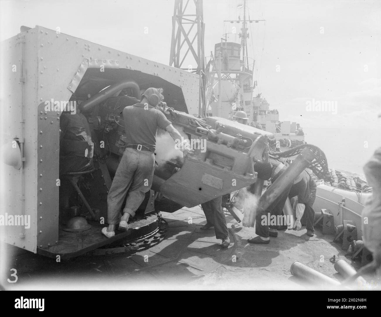 In October 1944, HMS Raider of the Eastern Fleet participated in the ...