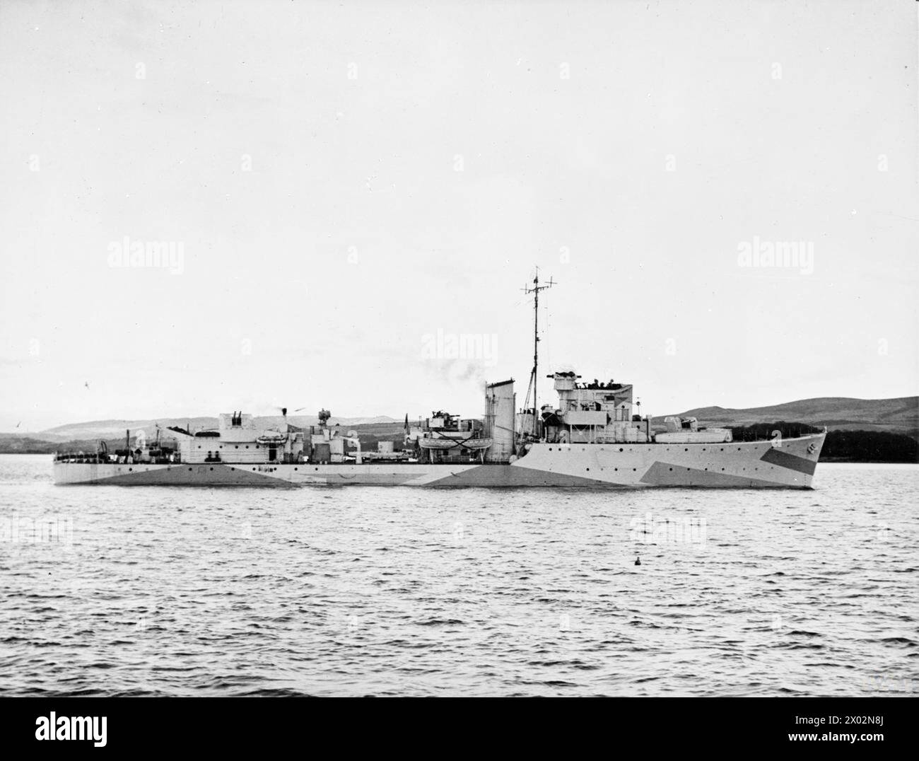 Hunt class destroyer hi-res stock photography and images - Alamy