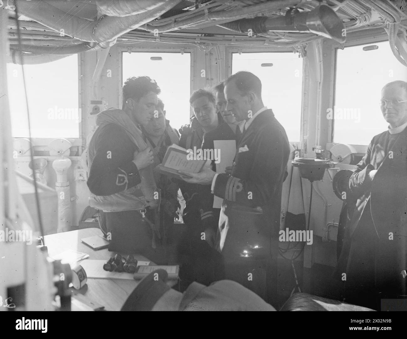 THE BRITISH NAVY AND FLEET AIR ARM, COMBINE WITH US LANDING FORCES IN ...