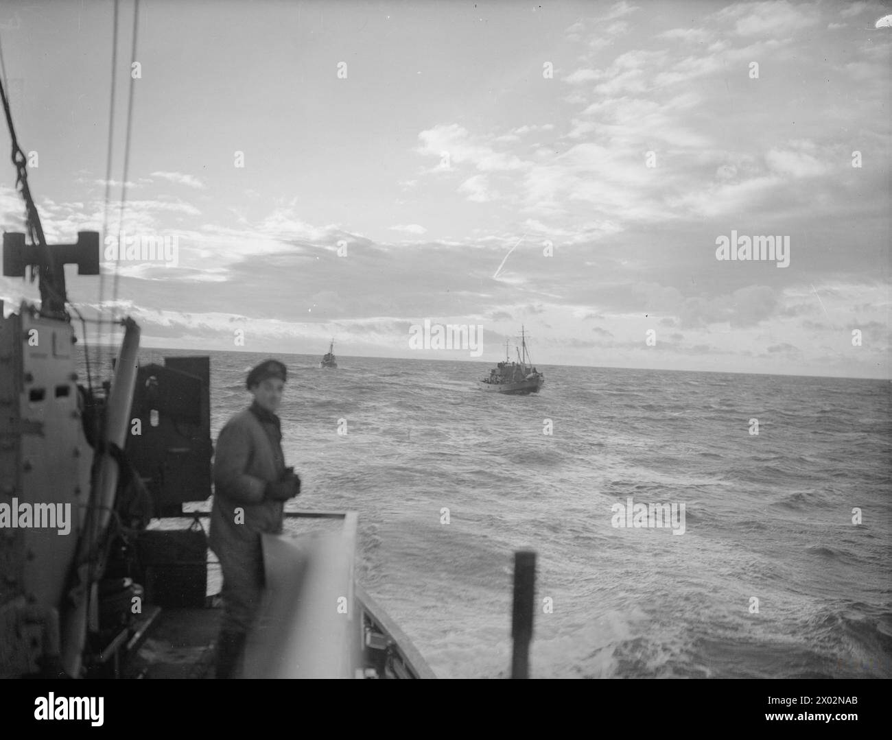 Motor Minesweeper 136 operates from 27 January to 1 February 1943 ...