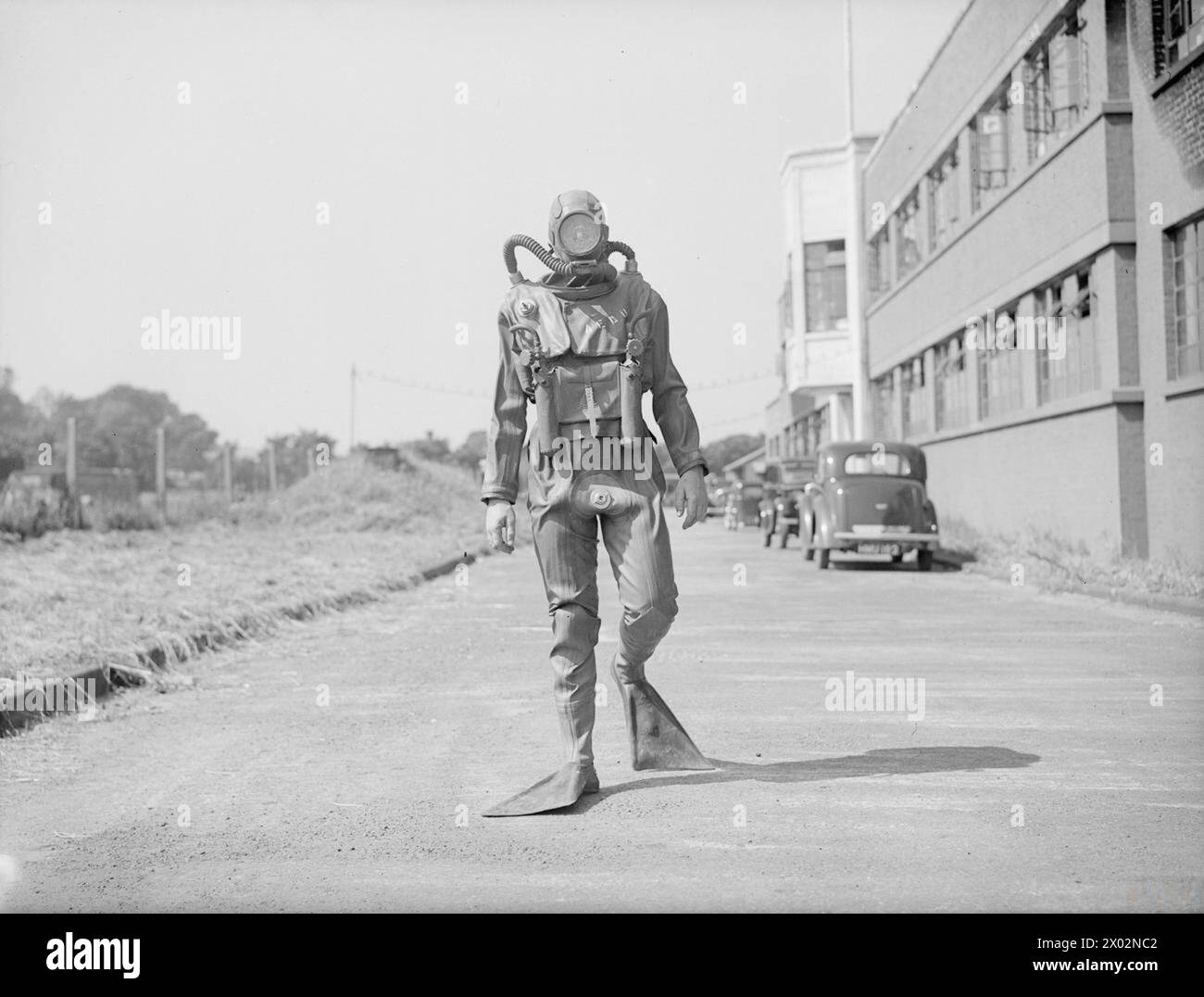 Frogman suit hi-res stock photography and images - Alamy