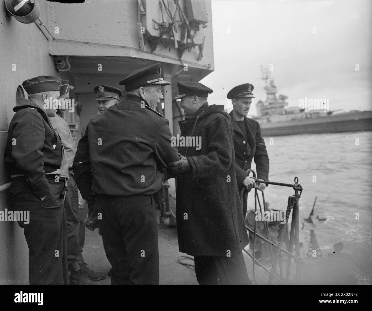 LIBERATION OF EUROPE: ALLIED CHIEFS SEE THE BEACHES FOR THEMSELVES. 7 ...
