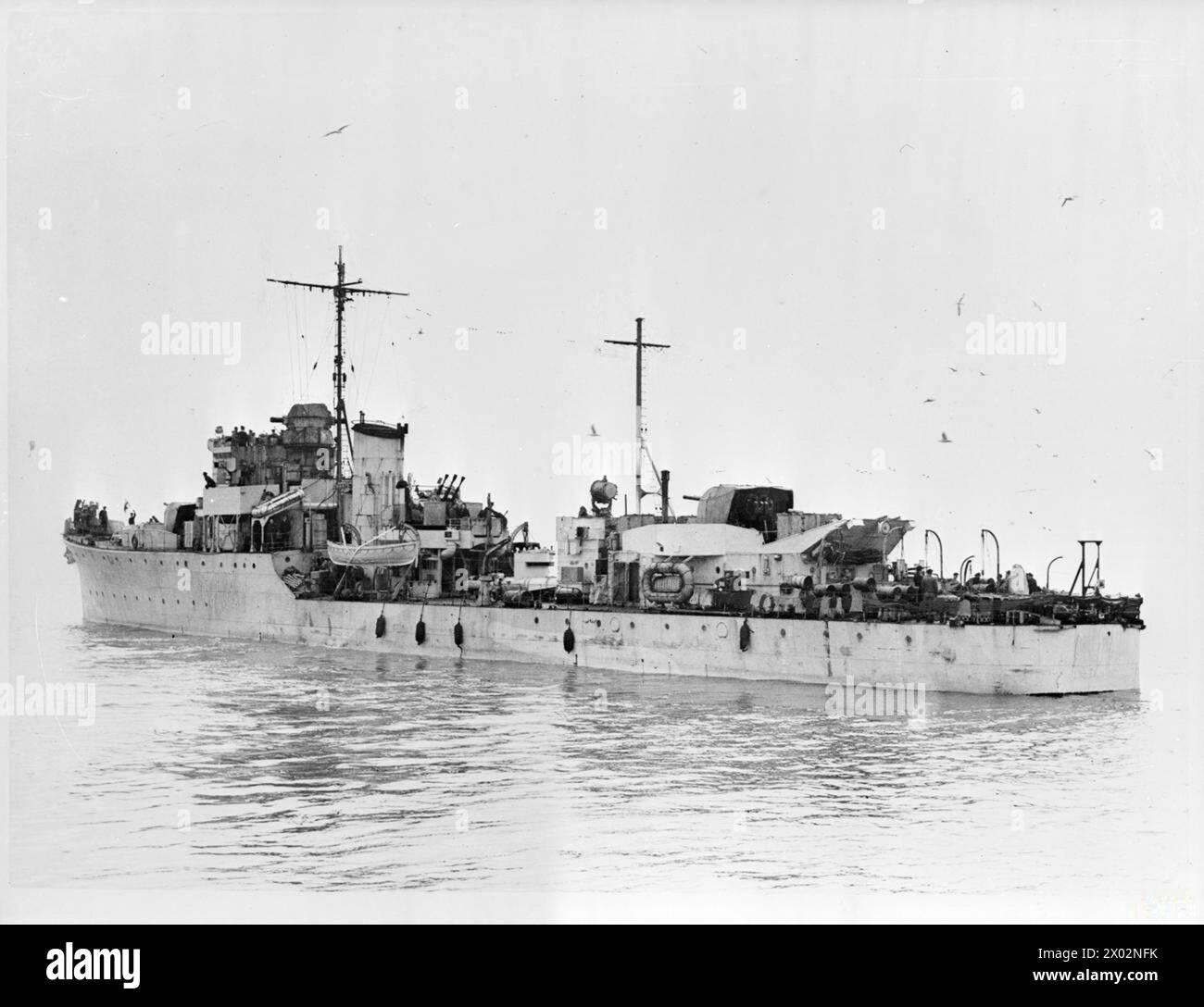 Hunt class destroyer hi-res stock photography and images - Alamy
