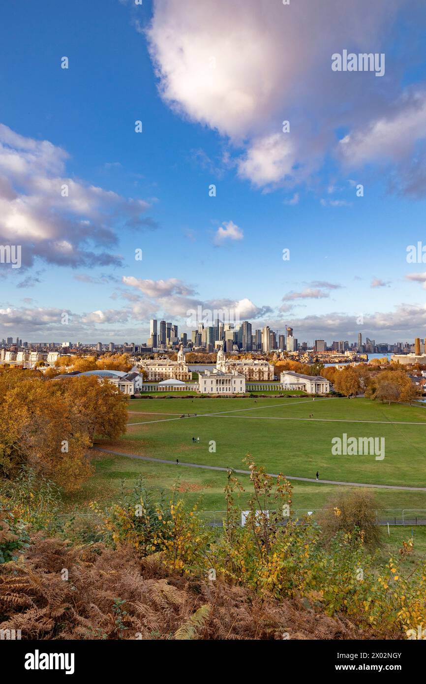 A breathtaking view of London's iconic skyline, stretching along the ...
