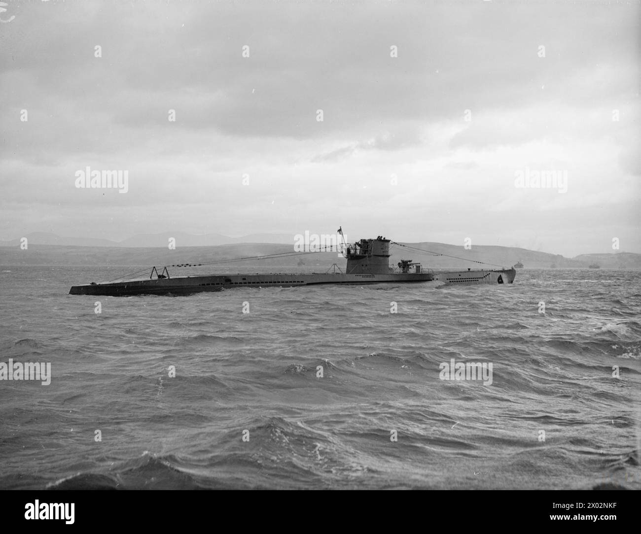THE SUBMARINE HM GRAPH - EX-U-BOAT 570. 20 APRIL 1943, HOLY LOCH, THE ...