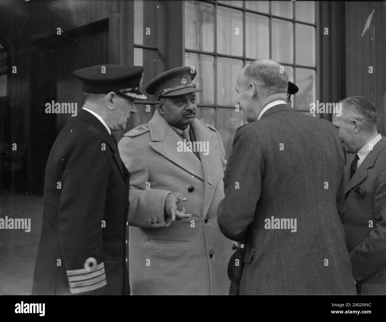 HH THE JAM SAHIB OF NAWANAGAR, VISITS THE SCOTTISH PORTS OF CLYDE ...