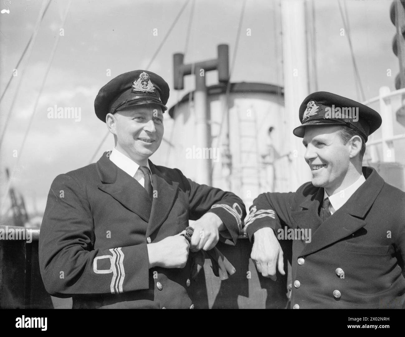 On 29 May 1943, British escort ships returned to Londonderry after anti ...