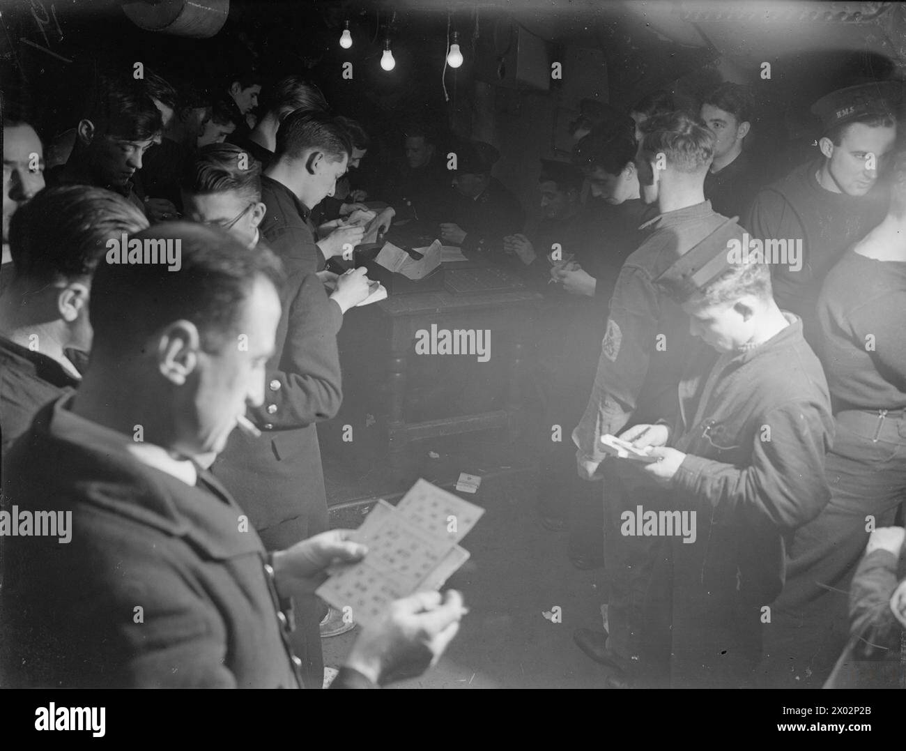 In 1940, sailors on HMS Rodney played Tombola, a traditional naval game ...