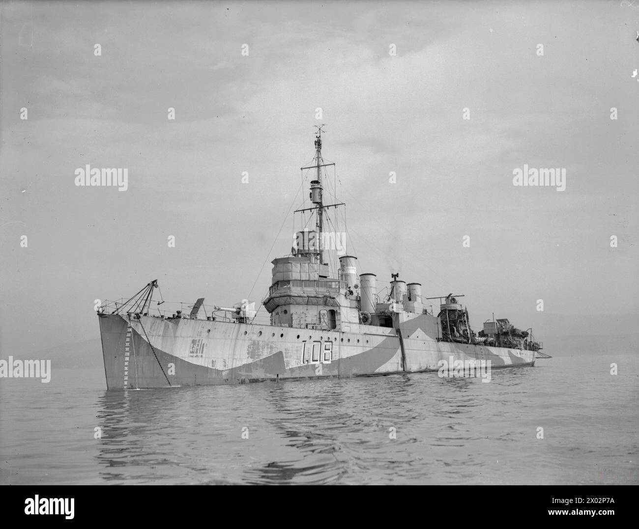 THE ROYAL NAVY DURING THE SECOND WORLD WAR - HMS BRIGHTON in coastal ...