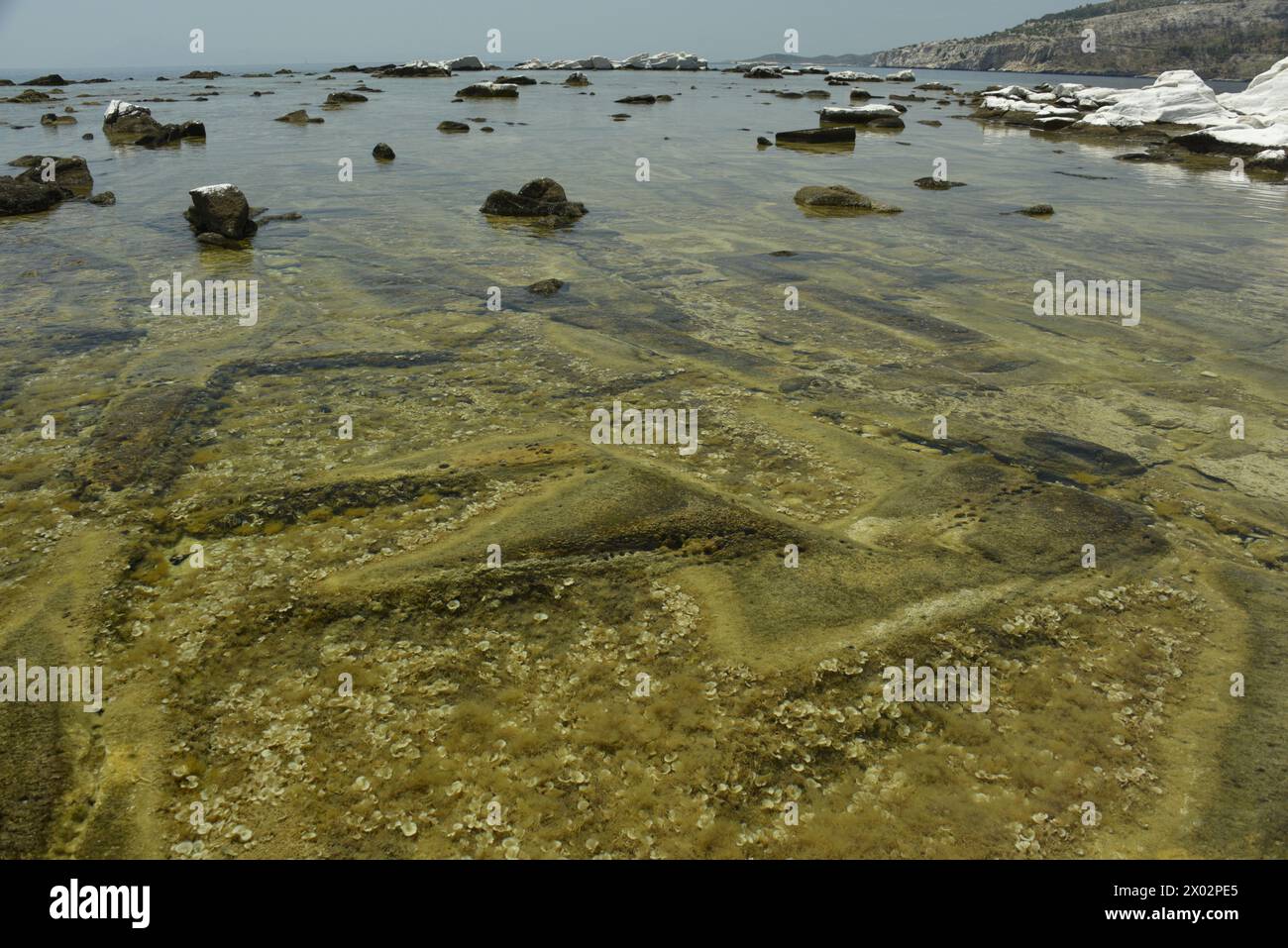 Ancient quarry of Alyki, Thassos, Greek Islands, Greece, Europe Stock ...