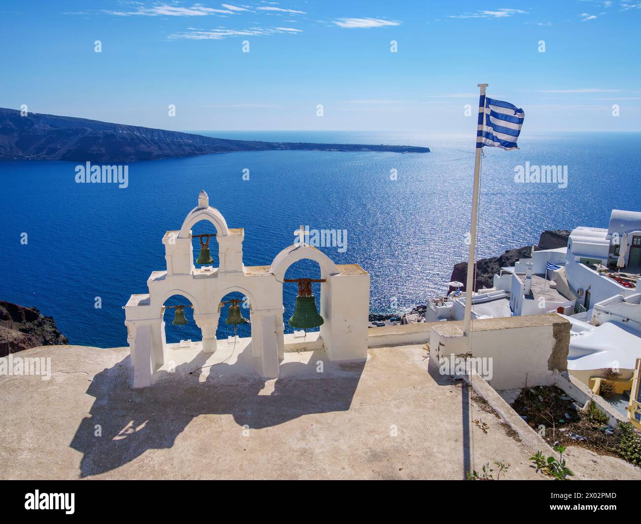 Holy Trinity Church, Oia Village, Santorini (Thira) Island, Cyclades ...