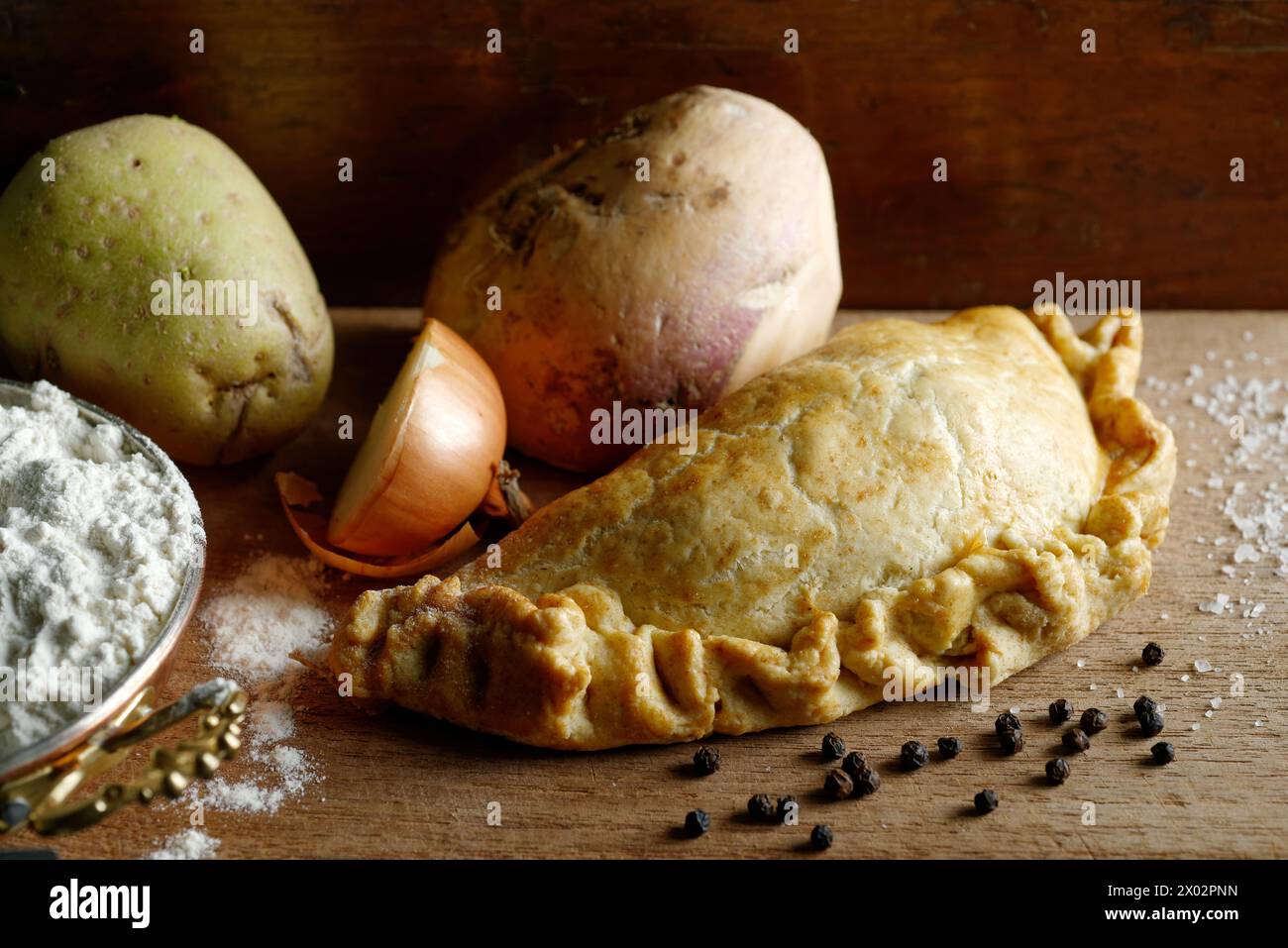 Traditional British Cornish Pasty Stock Photo - Alamy