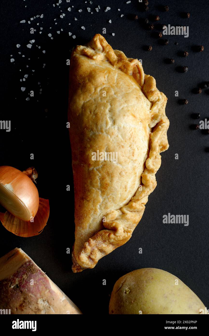Traditional British Cornish Pasty Stock Photo - Alamy