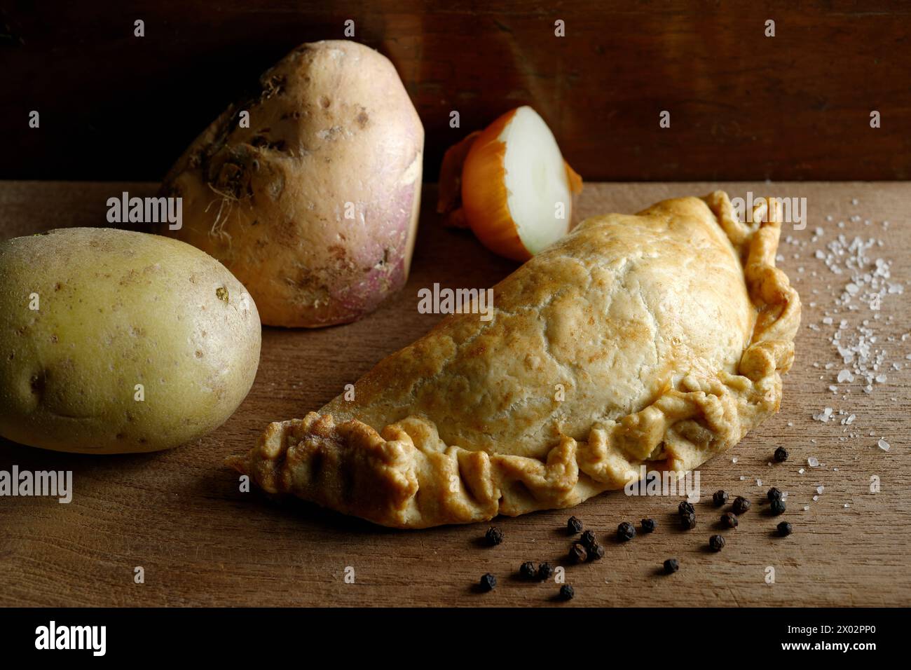 Traditional British Cornish Pasty Stock Photo - Alamy